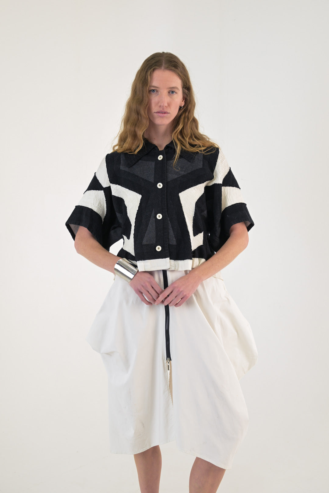 Issey Miyake Origami Cropped Jacket – Magda Violet